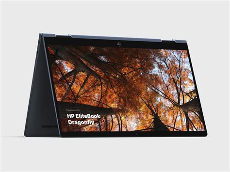 Hp Elite Dragonfly Laptop Mockup The Free Mockup