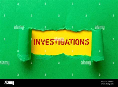 Hand Writing Sign Investigations Business Approach The Formal Action