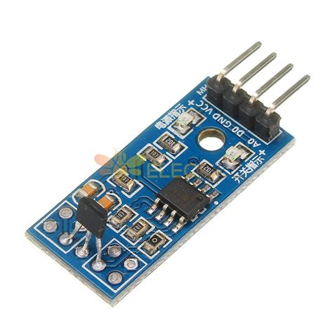 Lm393 Dc 5v33v Hall Sensing Probe Hall Switch Sensor Module Motor Speed Test Magnetic Detect