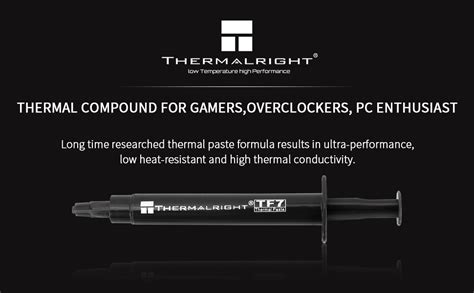 Thermalright Tf7 2g Thermal Paste For Coolers 12 8w M K