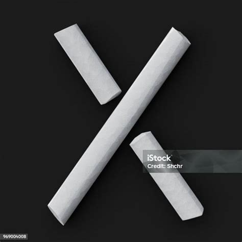 화이트 칠판 초 조립 대문자 X 거친 칠판 3d에 글꼴 이미지 렌더링 0명에 대한 스톡 사진 및 기타 이미지 0명 3차원