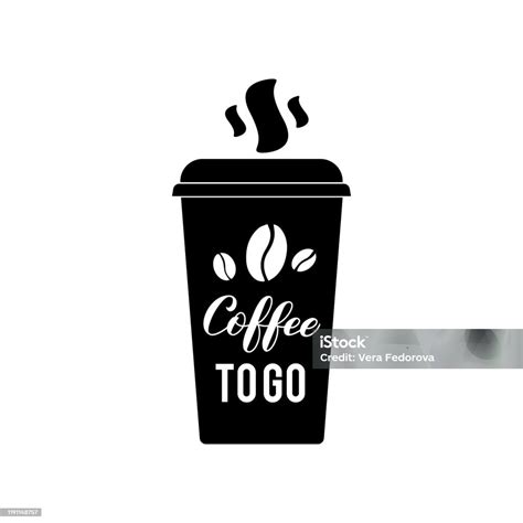 咖啡去字母與咖啡豆上帶走杯子易於編輯橫幅排版海報傳單貼紙杯子卡片t恤等向量範本向量圖形及更多t恤圖片 T恤 休息中 傳單 Istock