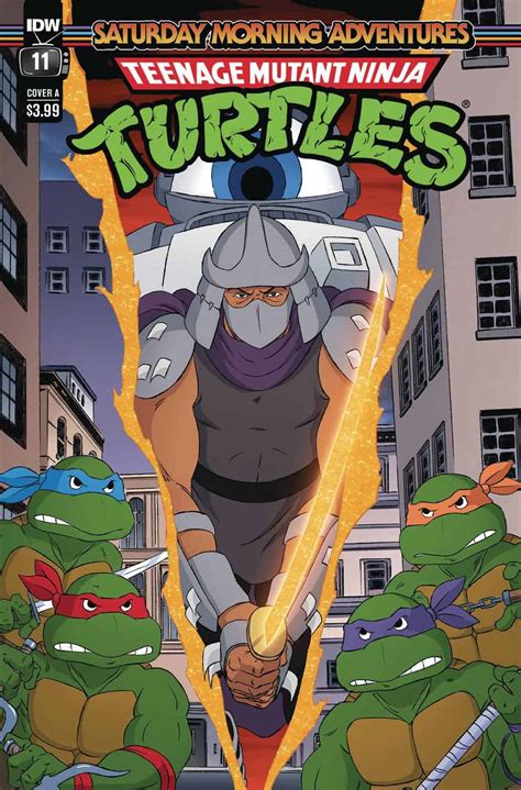 Tmnt Saturday Morning Adventures 11 Idw Tmnt A Collection