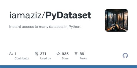 Github Iamazizpydataset Instant Access To Many Datasets In Python