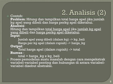 Ppt Konsep Dasar Pemrograman Komputer Dan Algoritma Powerpoint Presentation Id 7062719