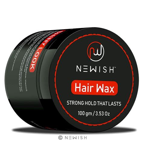 Newish Natural Hair Wax For Men Stylish Strong Hold Wax 100 G Buy