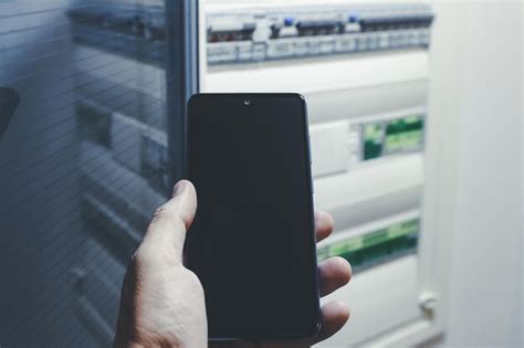 Premium Photo Smart Home Application On Smartphone Domotic Technology