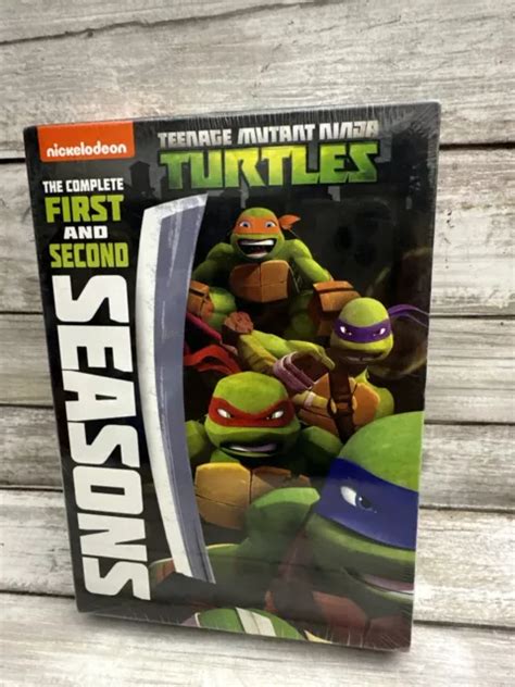 TEENAGE MUTANT NINJA Turtles The Complete First And Second Seasons DVD