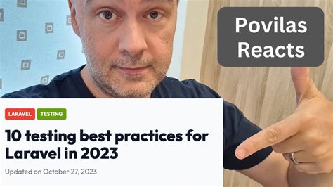 Laravel Testing Best Practices By Benjamin Crozat YouTube