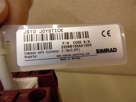 New Old Stock Simrad Js10 Joystick Good Condition Fully Tested