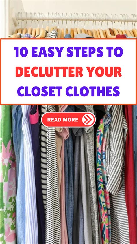 10 easy steps to declutter your closet clothes your motor geek