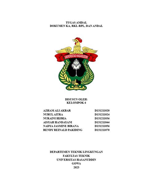 Tugas Amdal Kelompok 6 Pdf