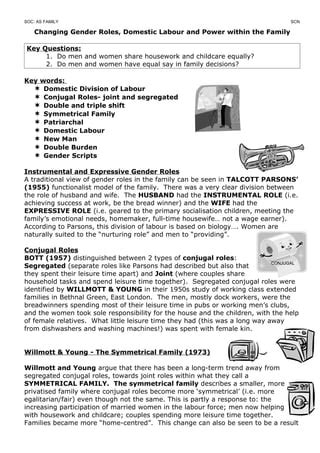 SociologyExchange Co Uk Shared Resource DOC Parenting Babies And Babes Parenting