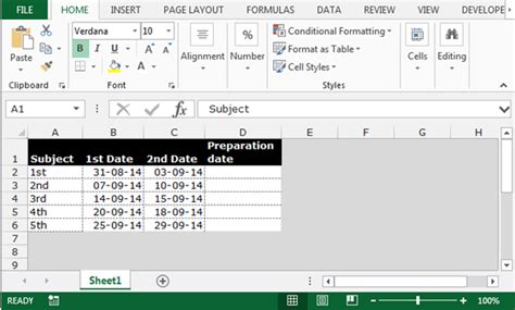 Calculating A Required Date According To Two Criteria In Microsoft Excel
