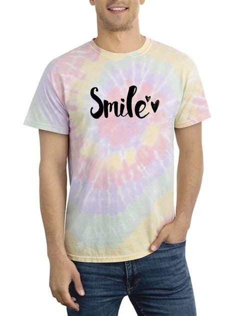 Smile Tie Dye Spiral Men Smartprints Designs Male Medium