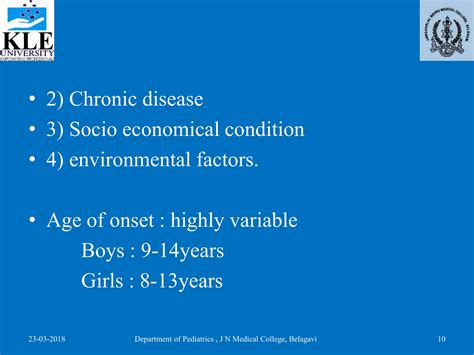 An Overview Of Physiology Of Pubertypdf