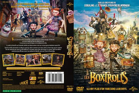 Jaquette Dvd De Les Boxtrolls Cinéma Passion