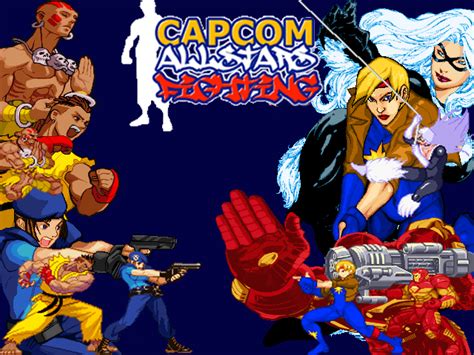 Capcom All Stars Fighting By Dante909 On Deviantart