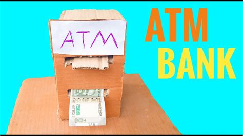 Science Exhibition Model Atm How To Make Atm At Home Science