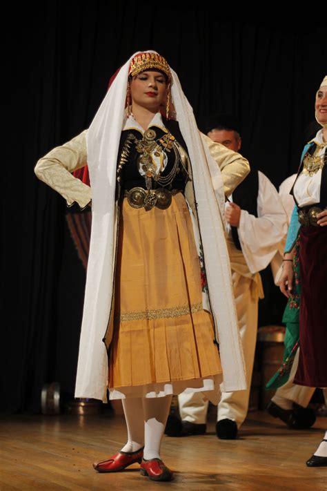 Traditional Brides Costume From Pogoni Epirus Northern Greece