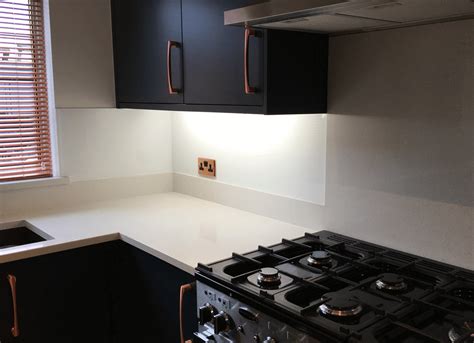 Arctic White Toughened Glass Splashback Glass Splashbacks Pro Glass 4