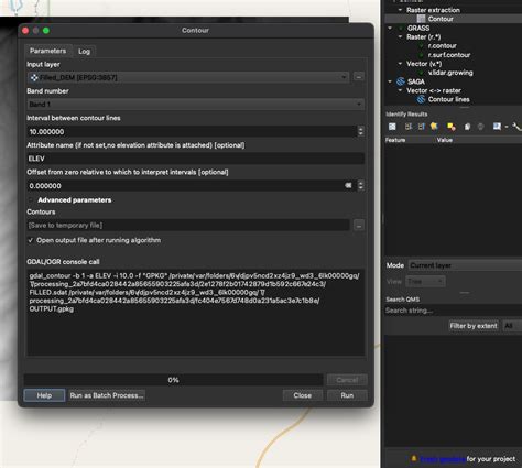How To Create Contours In QGIS Equator