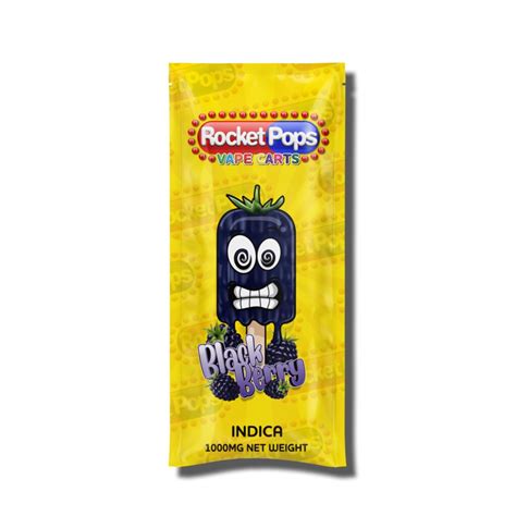 Blackberry 1g Vape Cartridge Rocket Pops