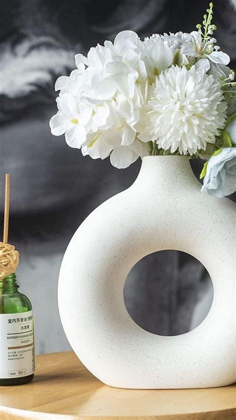Luxury Modern Ceramic White Vase Vases Decor Home Decor Vases Boho Vase