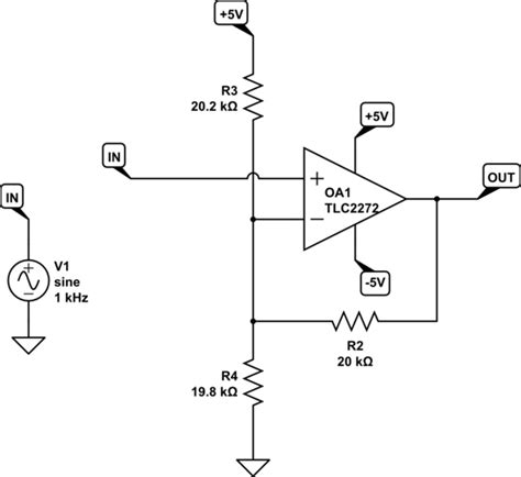 Operational Amplifier DC Offset Of DC Signal With Op Electrical Engineering Stack Exchange