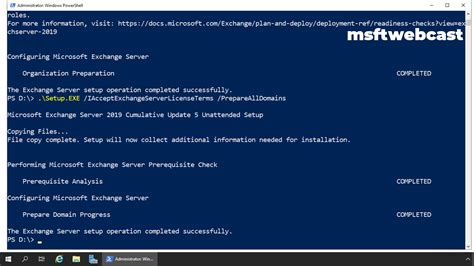 Step By Step Installation Of Exchange 2019 On Windows Server 2019 Part 2