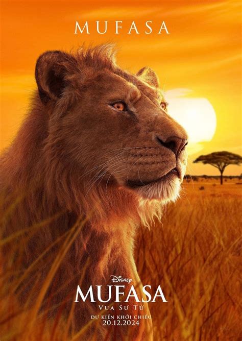 Mufasa The Lion King 8 New International Character Posters