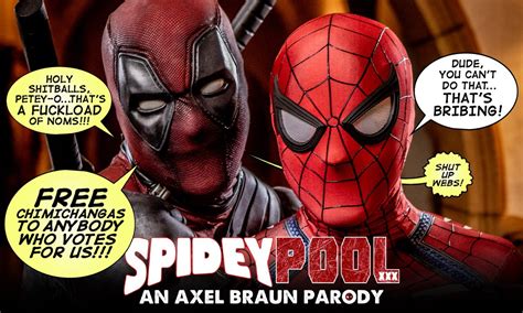 Avn Media Network On Twitter Spideypool Xxx An Axel Braun Parody