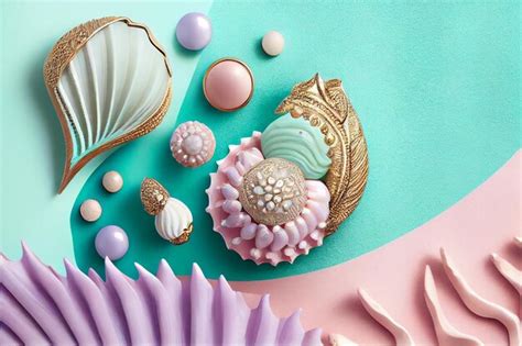 Premium Ai Image Side Border Of Stylish Feminine Accessories On The