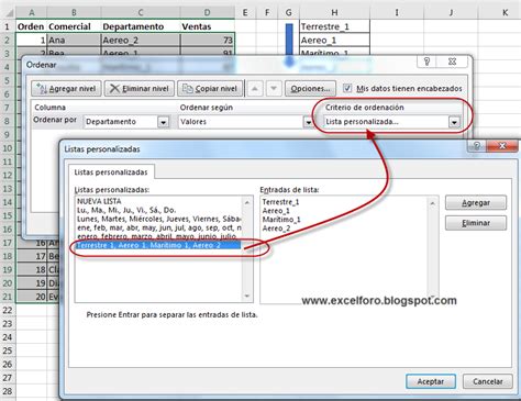 Orden Personalizado En Excel Excel Foro Un Blog De Excel