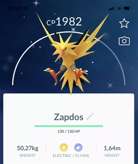 Zapdos Shiny