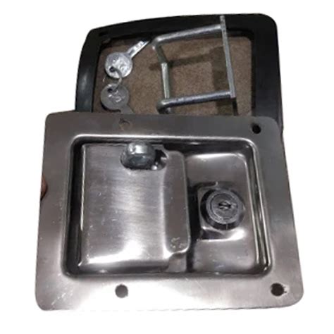 Generator Three Point Lock Stainless Steel Chrome Finish Three