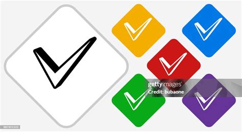 Check Mark Color Diamond Vector Icon High Res Vector Graphic Getty Images