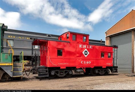 This Restored Original Erie Caboose C140 Was Built In 1941 And Sits