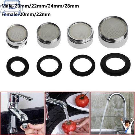 Water Saving Tap Aerator Faucet Male Female Nozzle Spout End Diffuser Filter Lazada Singapore