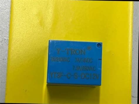 2 Pole Single Phase Sugar Cube Relay 12v At Rs 7 5 In Ahmedabad Id