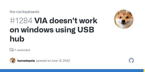 VIA Doesn T Work On Windows Using USB Hub Issue 1284 The Via Keyboards GitHub