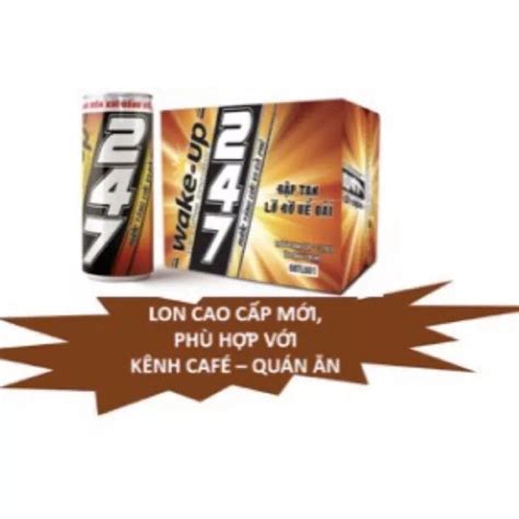 Thùng 24 Lon Wake Up 247 Shopee Việt Nam
