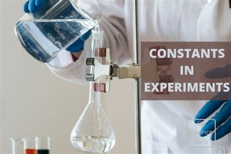 Understanding Constants In An Experiment