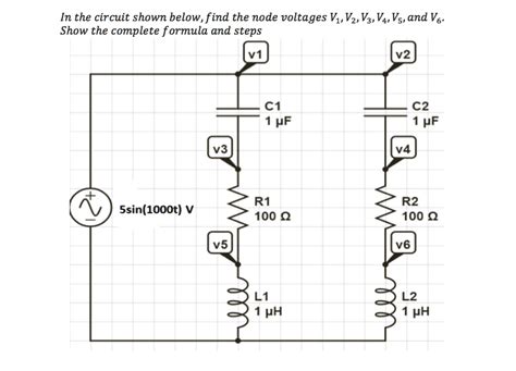 [get answer] in the circuit shown below find the node voltages v1 v2