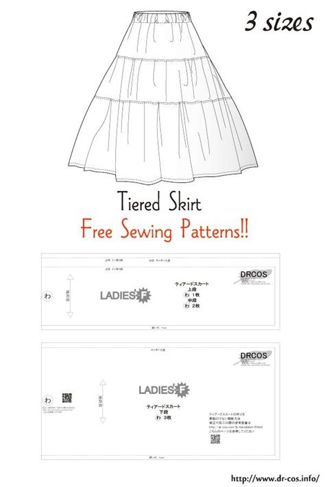 Tiered Skirt Sewing Patterns Free Patterns