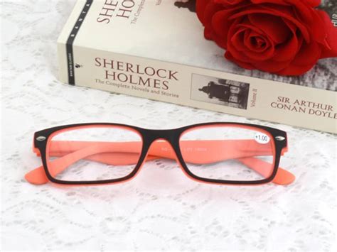 Ce Rubber Orange 1 Glasses Reading Buy Rubber Reading Glasses