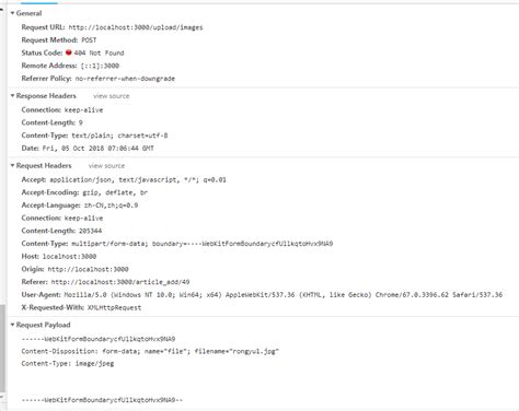 Nodejs Koa2koa Bodyparser如何解析request Payload形式的数据？ Segmentfault 思否
