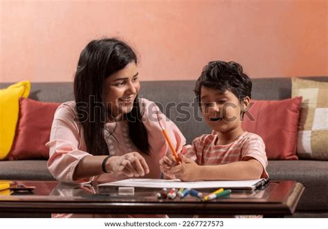 Indian Woman Sketching Photos And Images And Pictures Shutterstock