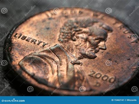 Dark Penny Stock Image Image Of Motto Cents Finance