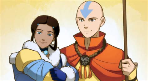 Aang Katara Adults Image Avatar Moddb